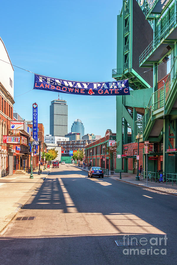 Boston Fenway Park Lansdowne Street Gate C Vertical Photo by Paul Velgos