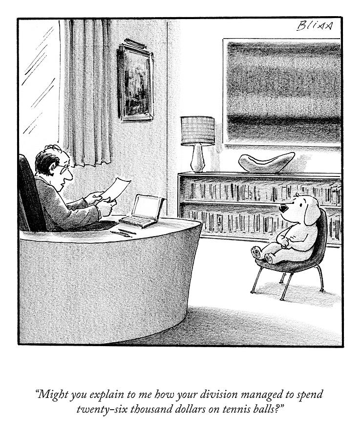 Business Expenses by Harry Bliss