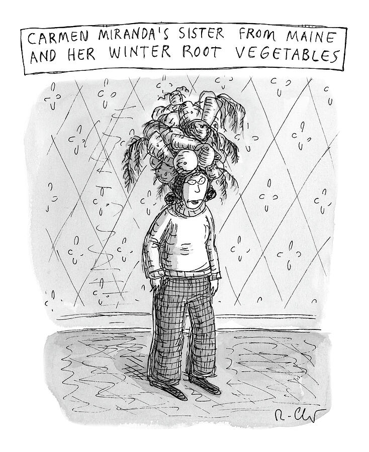 Carmen Mirandas Sister From Maine And Her Winter Root Vegetables by Roz ...