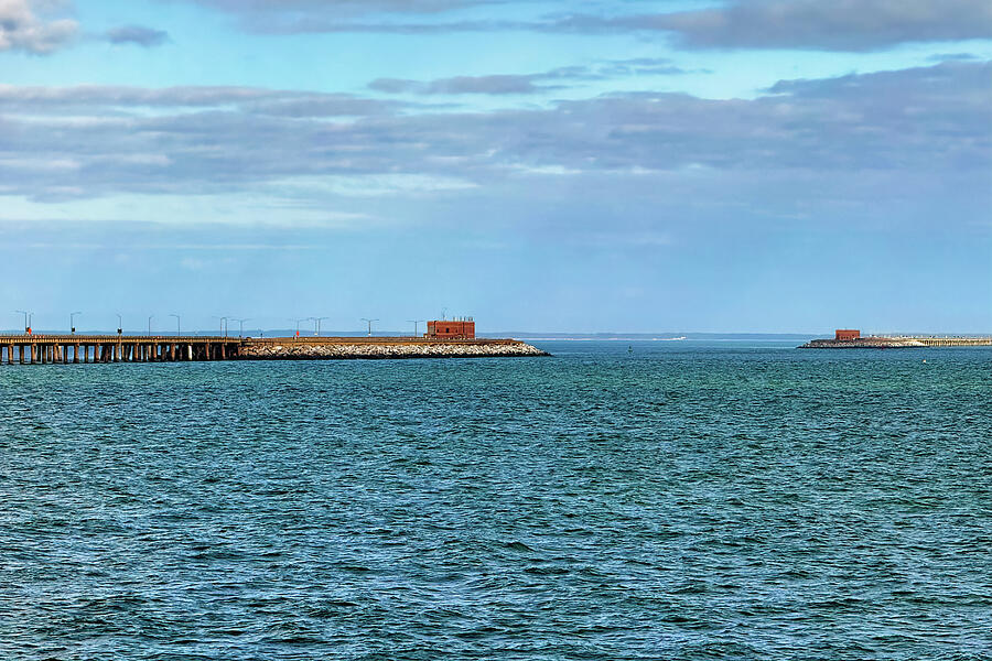 CBBT Thimble Shoals Channel Islands by Bill Swartwout
