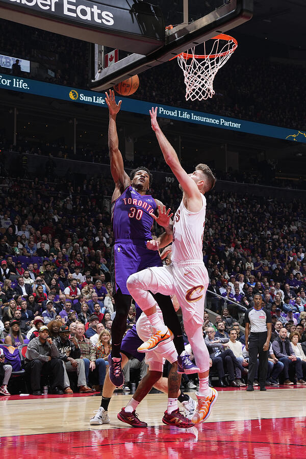 Cleveland Cavaliers v Toronto Raptors by Mark Blinch