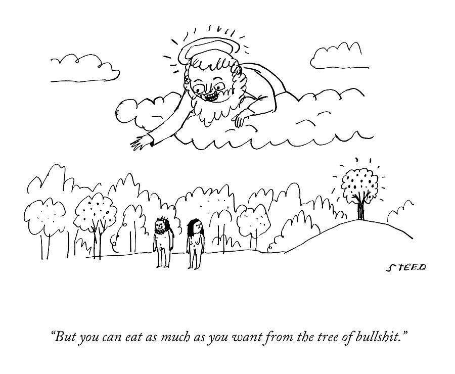 From the Tree of Bullshit by Edward Steed