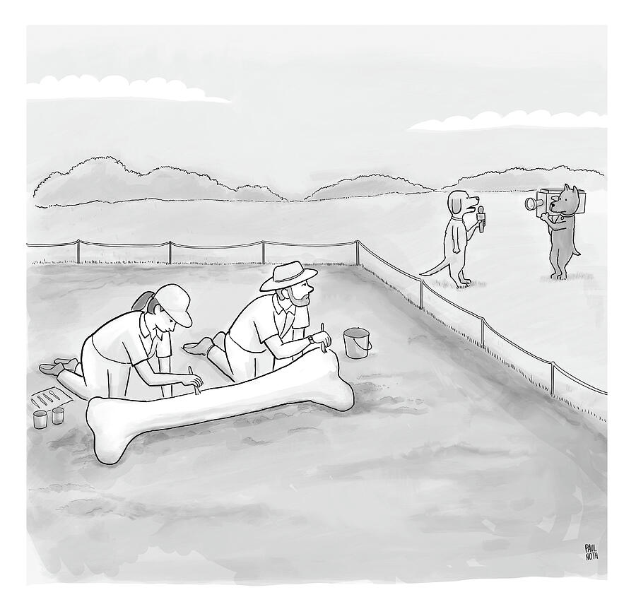 Giant Bone Discovery by Paul Noth