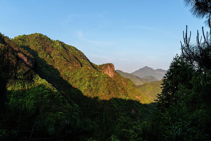 Golden Sunrise near Wudai Village and a Captivating Rock Outcropping by ...