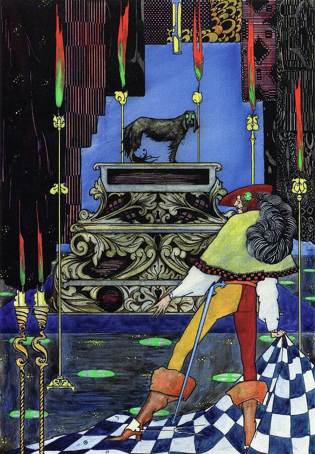 Harry Clarke illustrations for Andersen's Fairy Tales 1916 - The Tinder ...