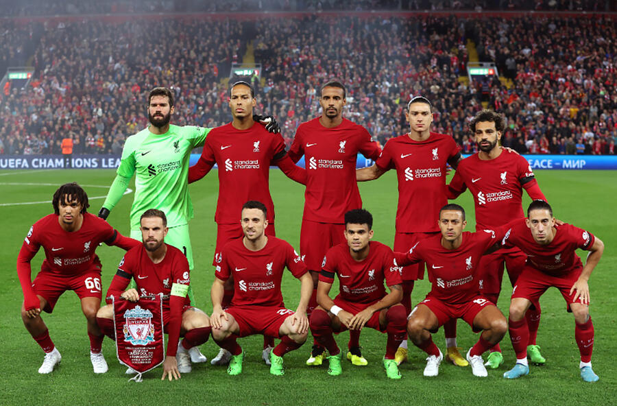 Liverpool FC Team Group Photo Photograph by Erica D Mori - Metal Posters