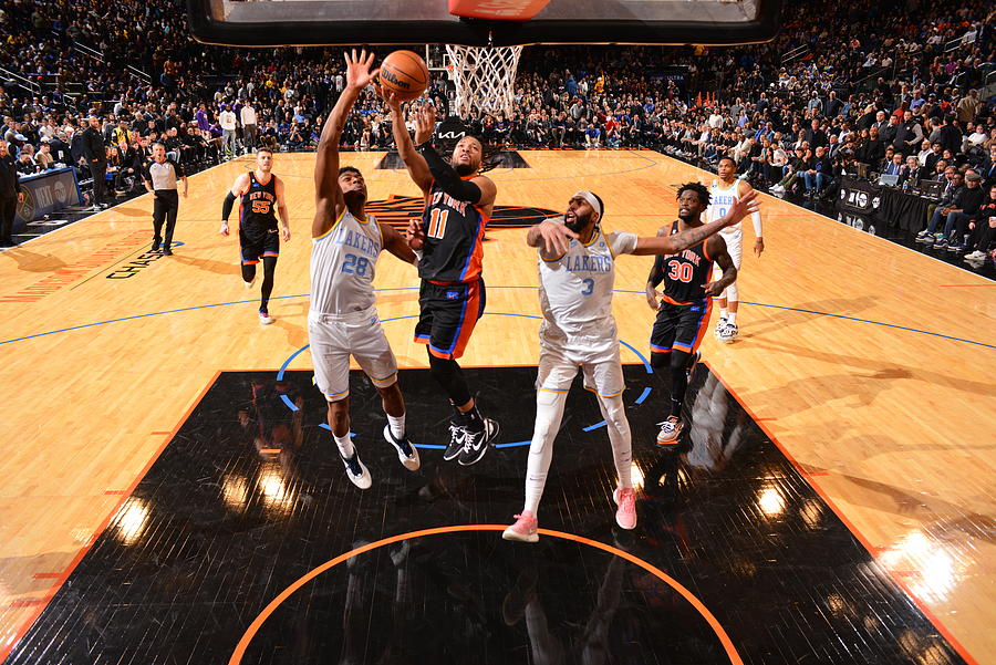 Los Angeles Lakers v New York Knicks by Jesse D. Garrabrant