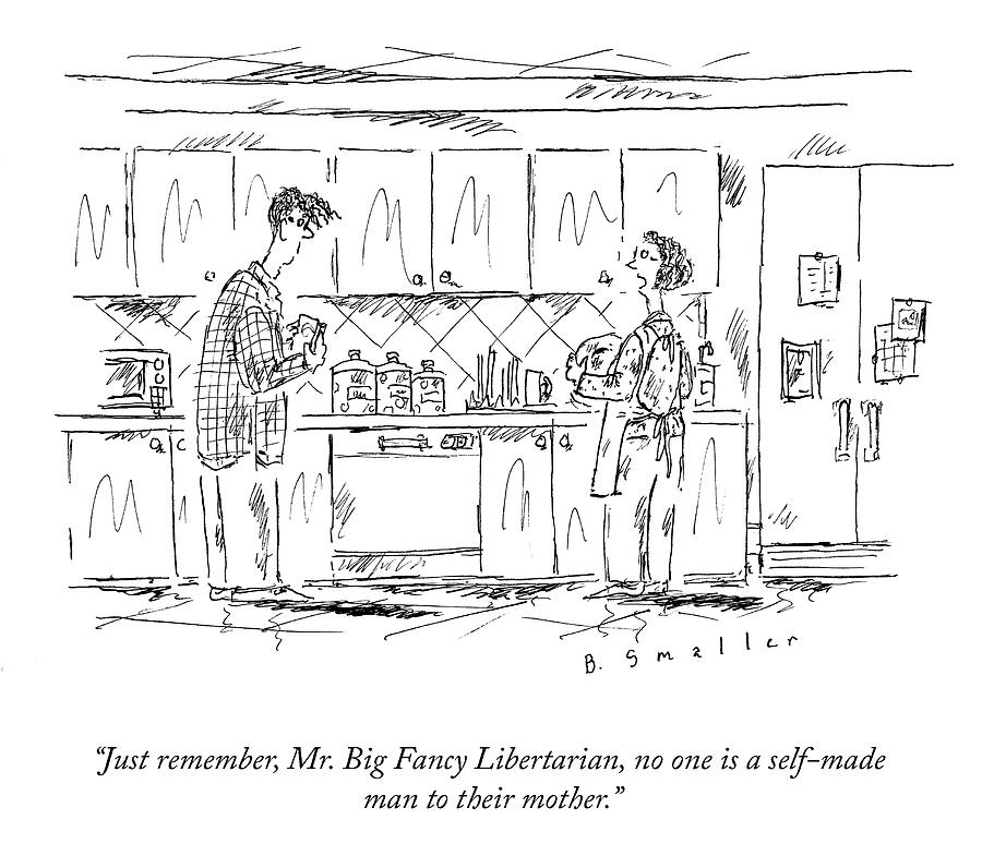 Mr. Big Fancy Libertarian by Barbara Smaller