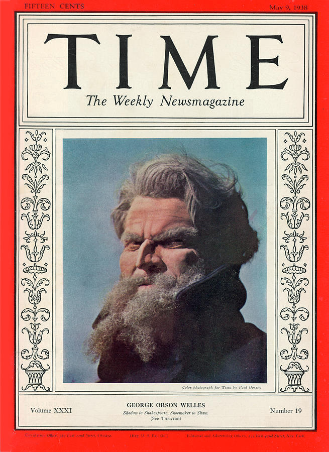 Orson Welles - 1938 by Paul Dorsey