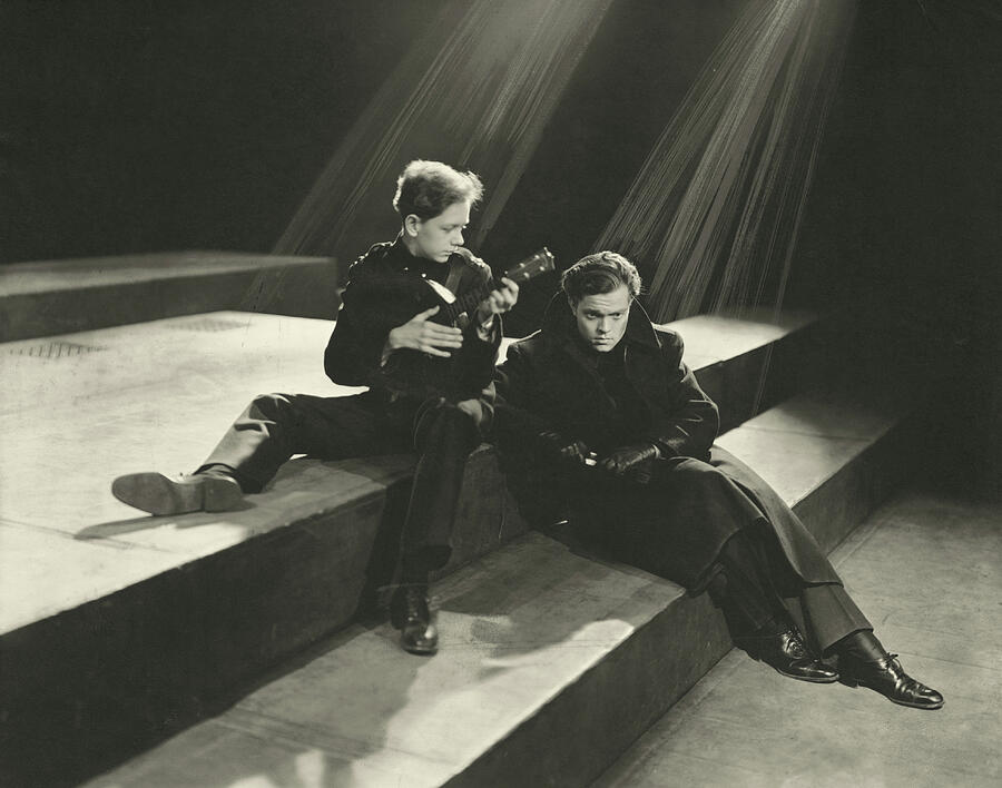 Orson Welles and Arthur Anderson in Julius Caesar by Cecil Beaton