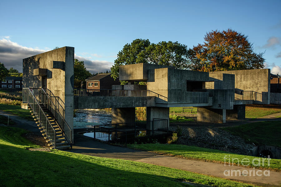 Peterlee Apollo Pavilion Brutalist Park Structure Photograph by Andrew ...