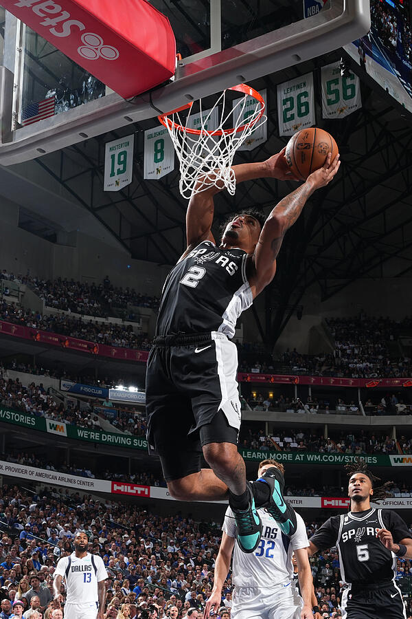San Antonio Spurs v Dallas Mavericks by Jesse D. Garrabrant