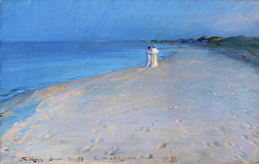 Summer evening at the South Beach, Skagen - Digital Remastered Edition ...