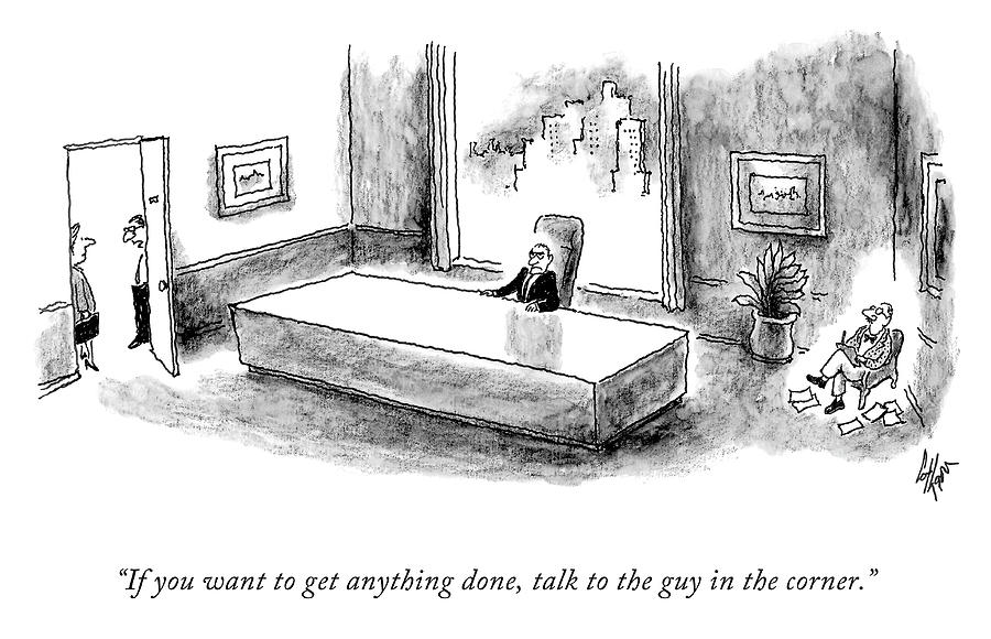 Talk to the Guy in the Corner by Frank Cotham