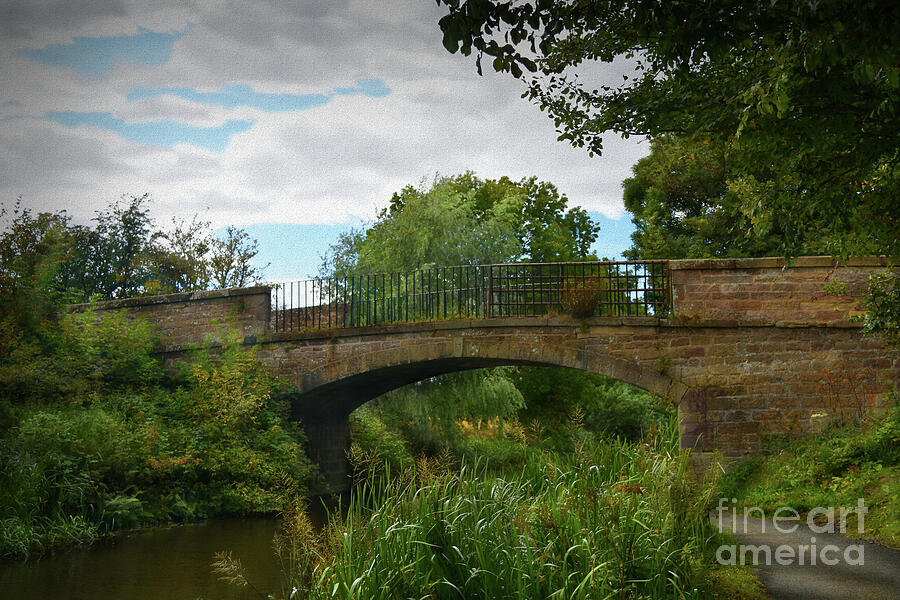 The Old Jaw Bridge - Union Canal by Yvonne Johnstone