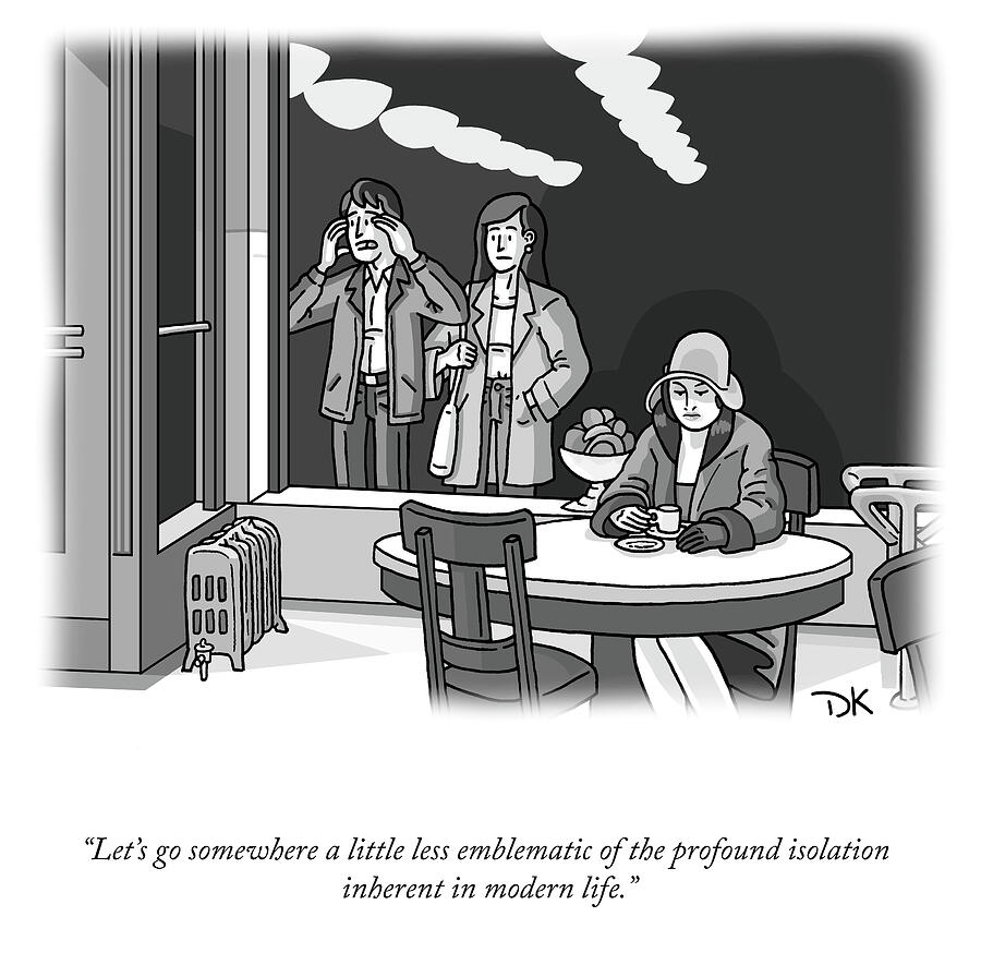 The Profound Isolation Inherent in Modern Life by Daniel Kanhai
