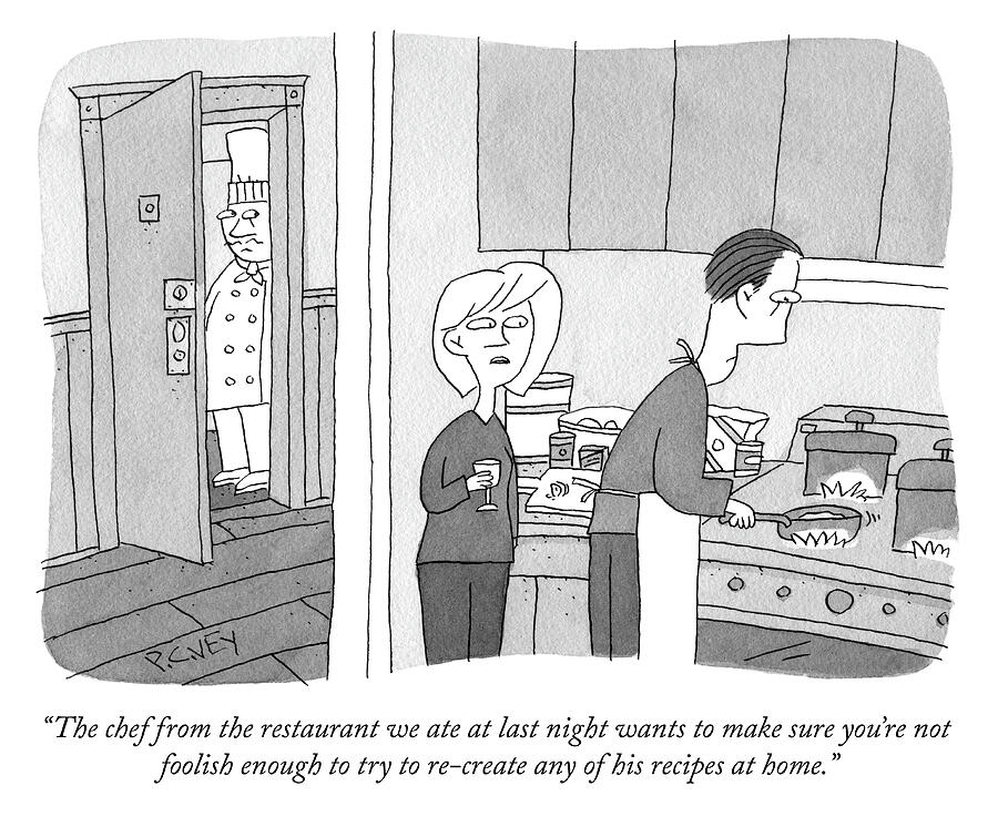 The Restaurant We Ate at Last Night by Peter C Vey