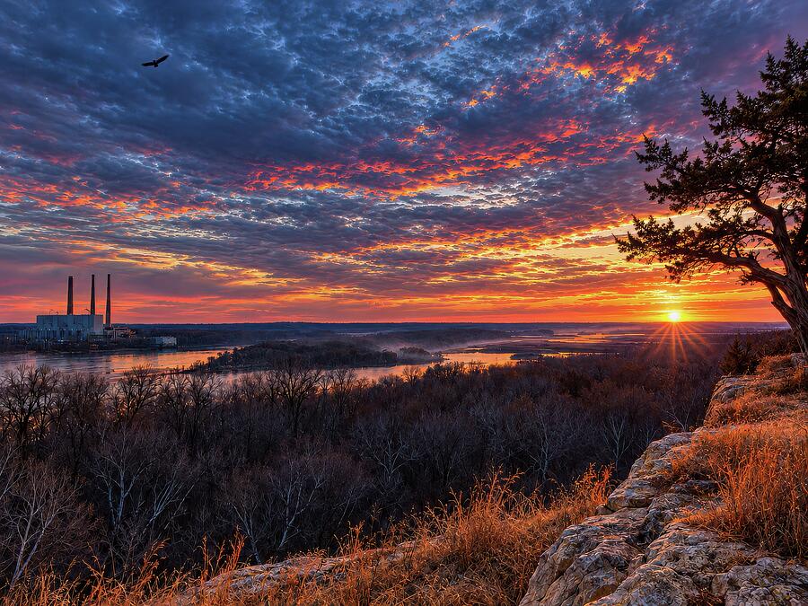 Where the River Keeps the Sunset by Bill And Linda Tiepelman